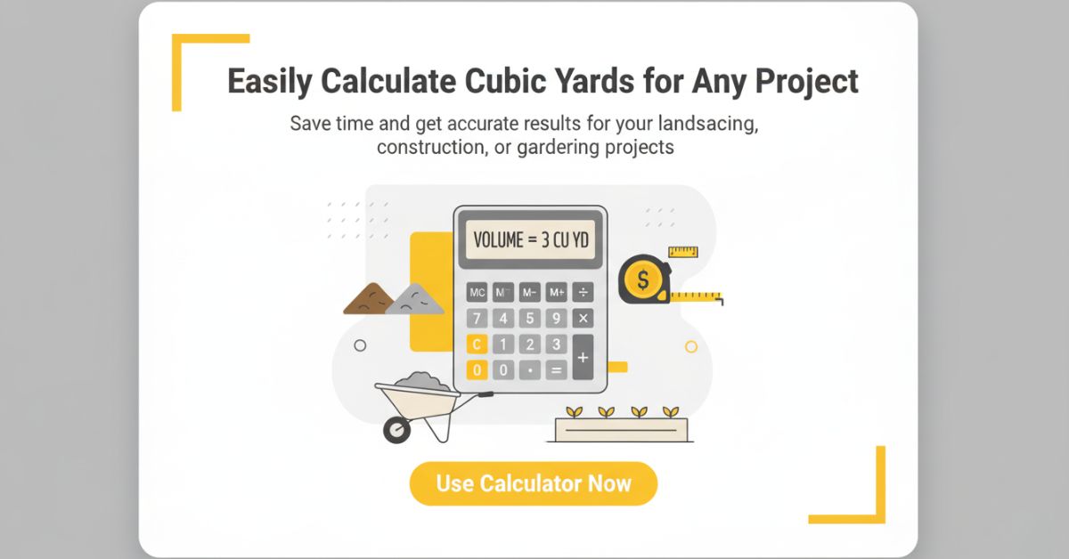 Cubic Yards Calculator